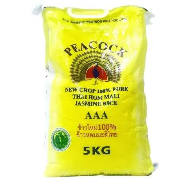 PEACOCK JASMINE RICE 5KG – FarmersHausGh